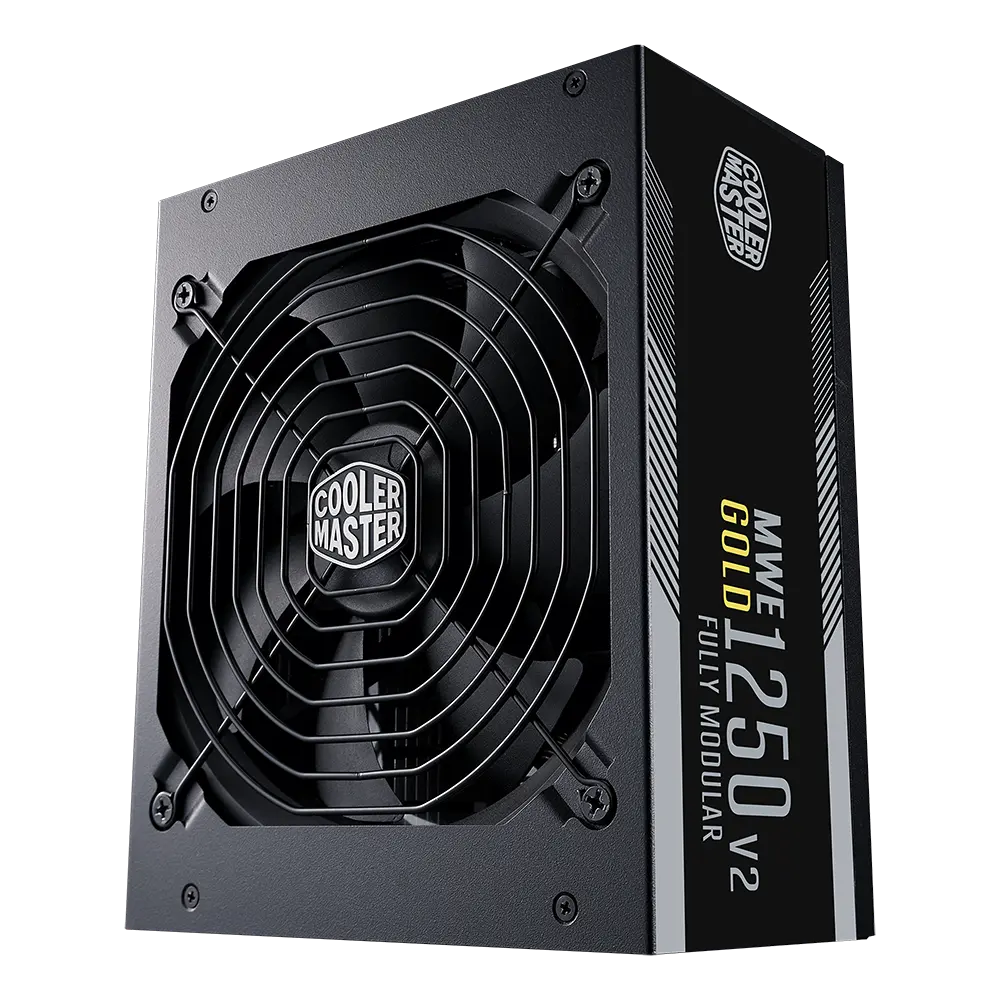 Cooler Master MWE Gold 1250 V2 Power Supply Ready for RTX Graphic Card ...