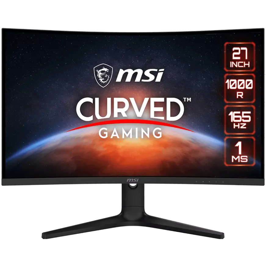 MSI 27 inch 144Hz Monitor Curved | Hukut.com