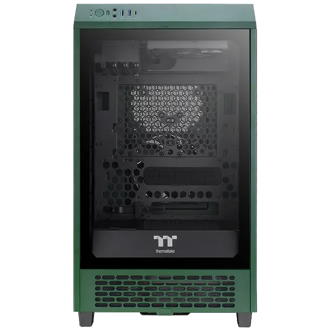 Thermaltake Tower 200 Racing Green/Racing Green CASE SPCC/Tempered ...