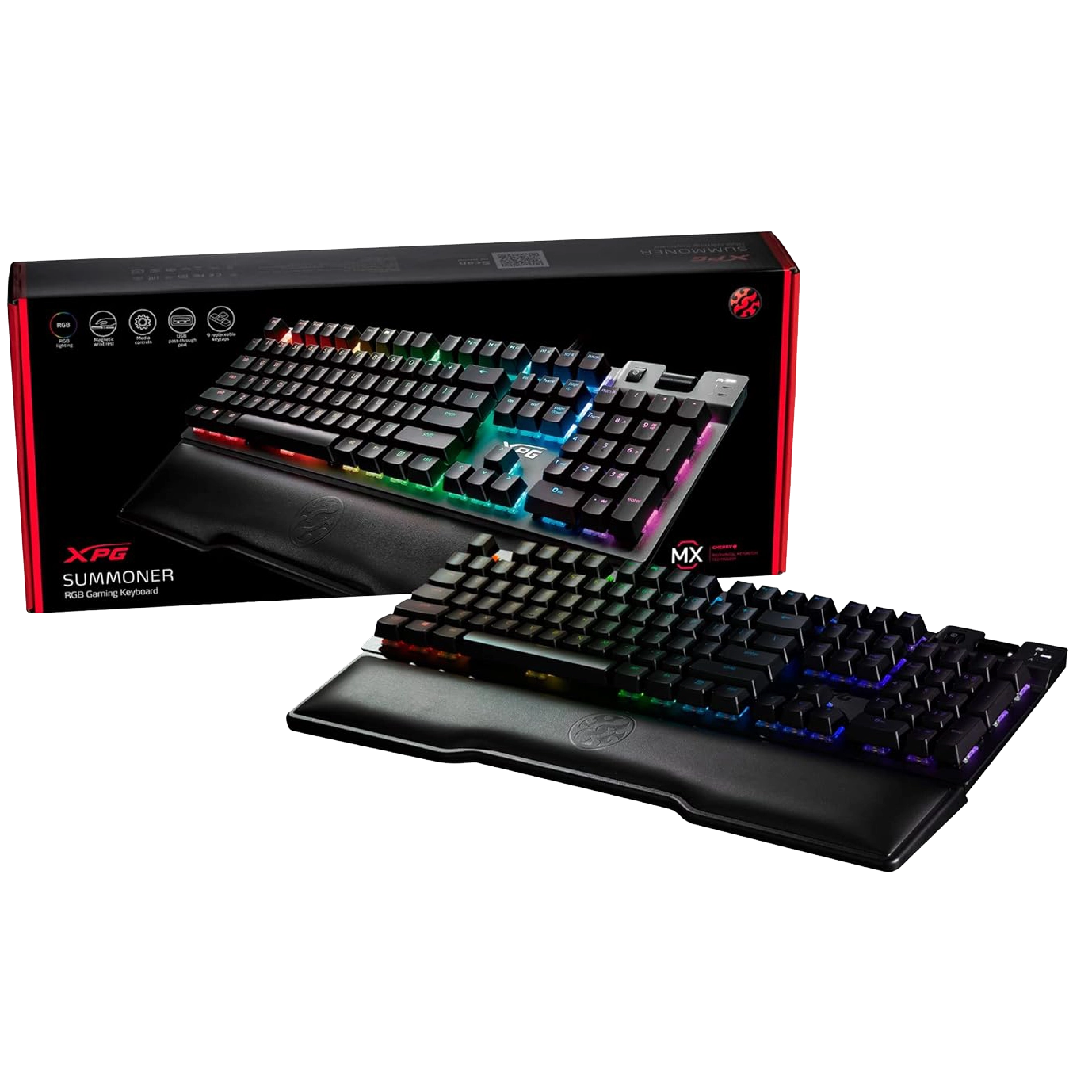 XPG Gaming Keyboard SUMMONER4A-BKCWW | Hukut.com